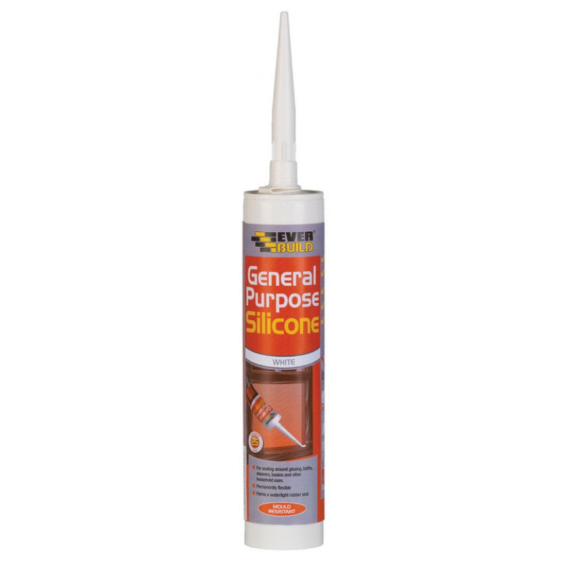 Everbuild General Purpose Silicone - White – Essentials
